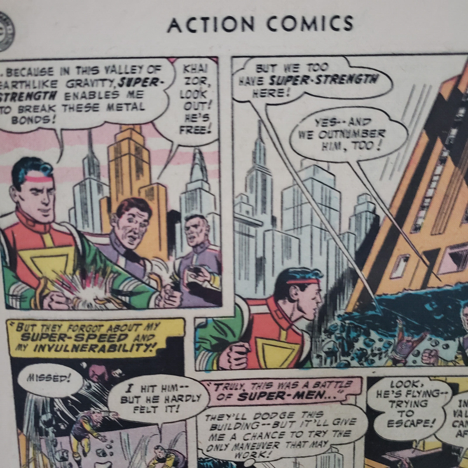 ACTION COMICS #223 (1956) GD/ FIRST SUPERMAN OF KRYPTON! VERY RARE ...