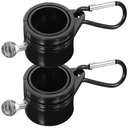 Flag Clip Design 1 Inch Flag Pole Rings 2pcs Black for Flags | eBay