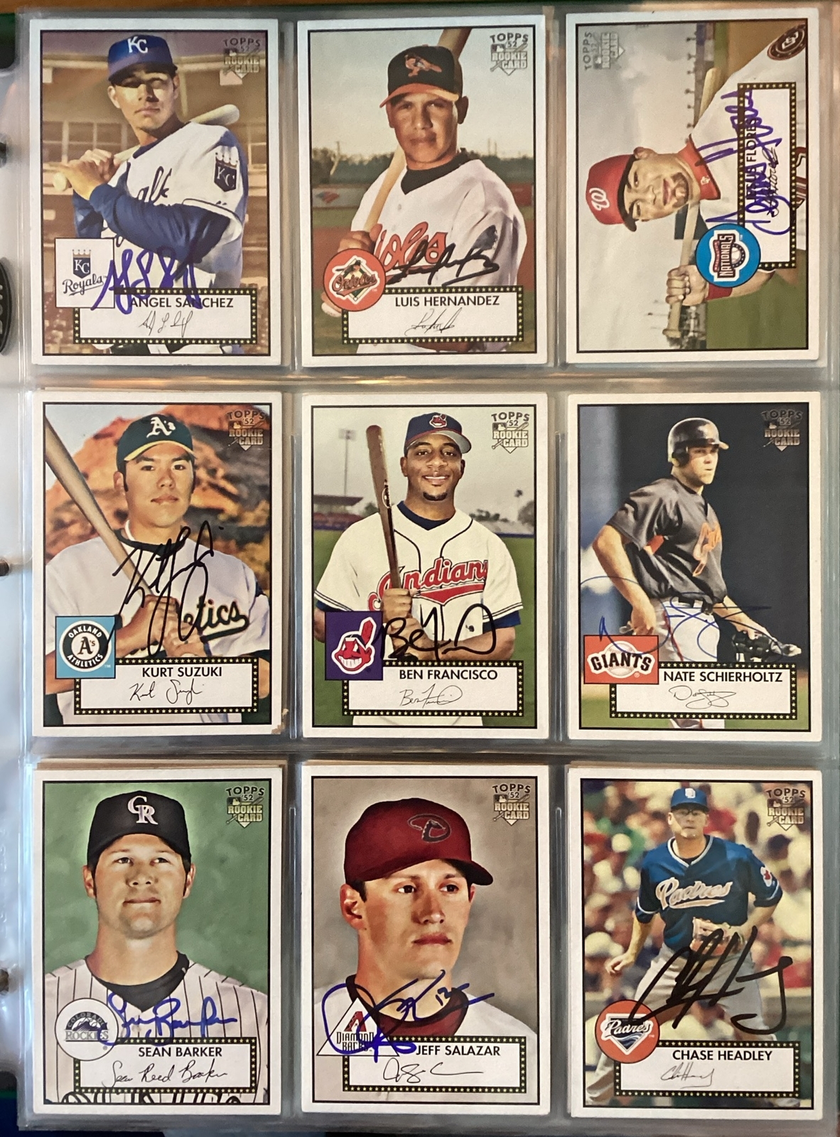 2007 TOPPS SIGNED AUTOGRAPHED TOPPS 52 CARDS | eBay