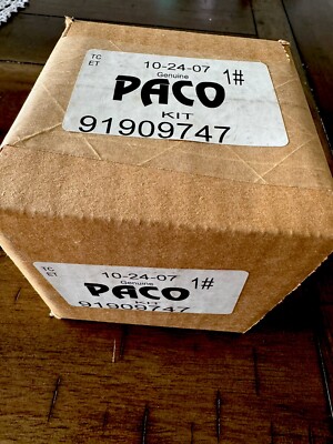 PACO K102-7 / 91909747 – *Seal Kit .625in 5/8 Seal & Gasket Kit ...