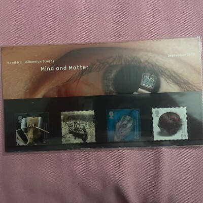 2000 Mind and Matter Millennium stamps Presentation Pack | eBay UK