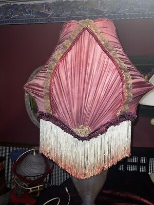 Beautiful Handmade Victorian Style Lamp Shade ..Unique And Classy ! | eBay
