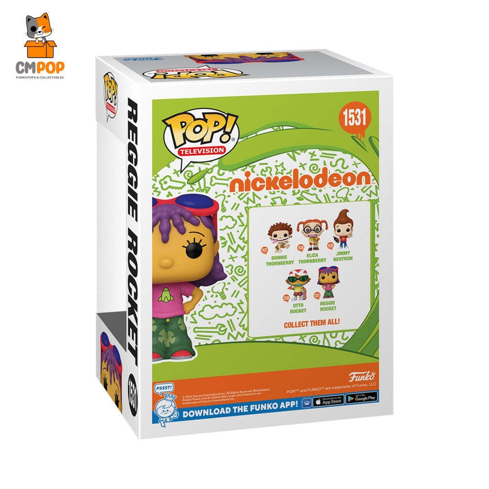 Reggie Rocket - #1531 - Funko Pop! - TV - Nickelodeon Rewind - Funko ...