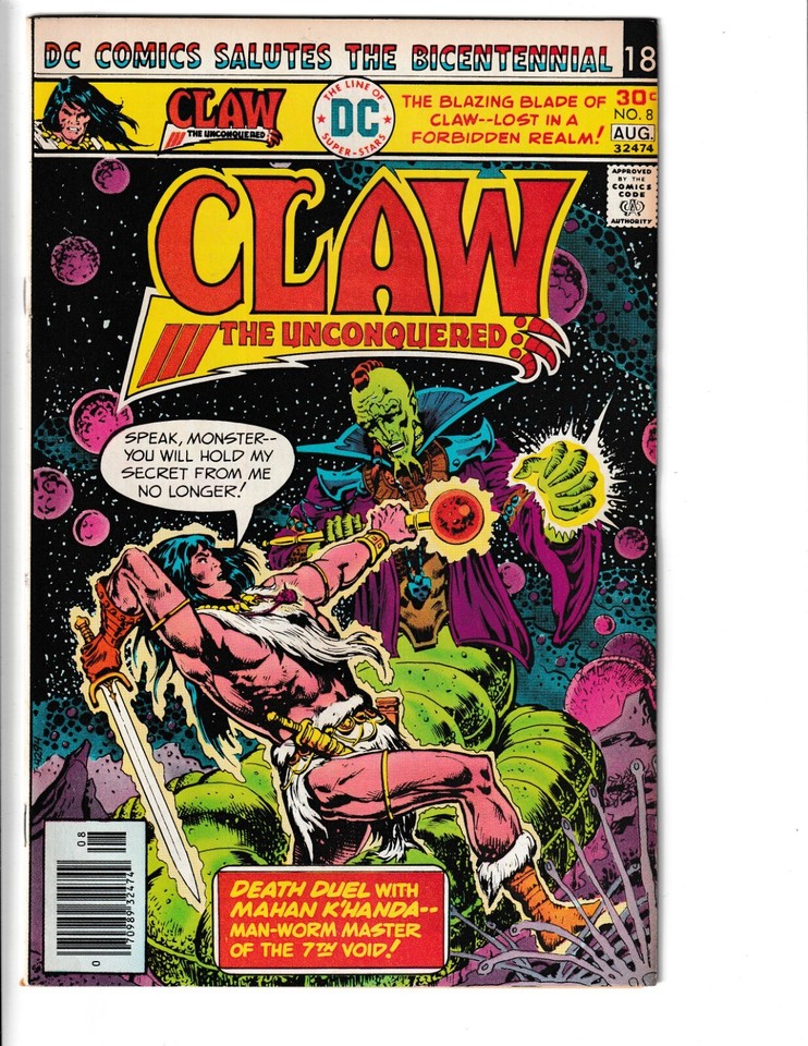 Claw the Unconquered (DC Comics, 1975) 1-12 - Pick Your Book Complete ...