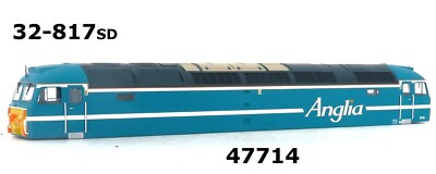 Bachmann Class 47/7 Body Only 47714 In Anglia Livery - 32-817SD | eBay UK