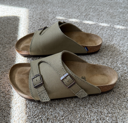 Birkenstock x Jesse Leyva Zurich (UK7, EU40) Suede and Canvas | eBay
