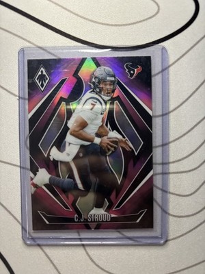 2024 Panini Phoenix #20 C.J. Stroud Pink Fade #/88 Houston Texans K02 ...