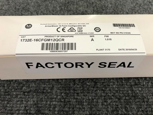 Allen-Bradley 1732E-16CFGM12QCR I/O Module 16 Point for sale online | eBay