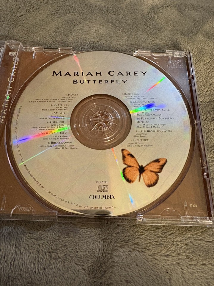 Mariah Carey Butterfly CD 1997 | eBay