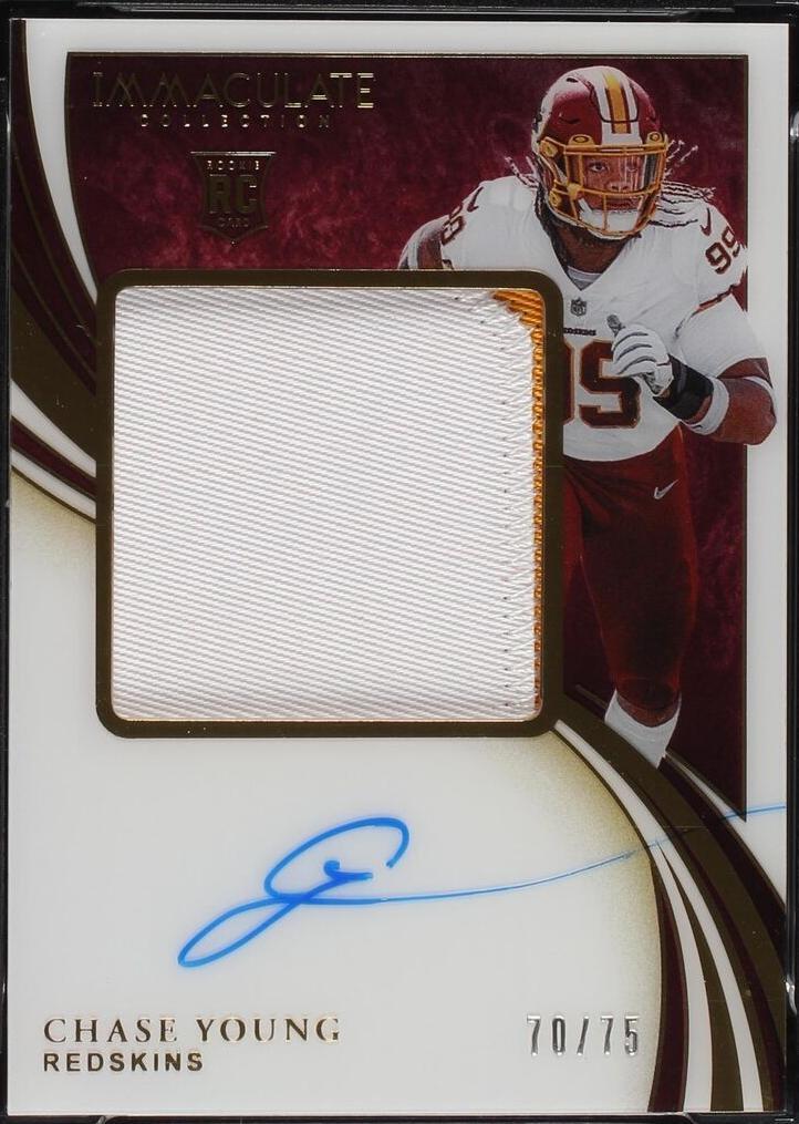 2020 Panini Immaculate Collection - Premium Patch Rookie Autographs ...