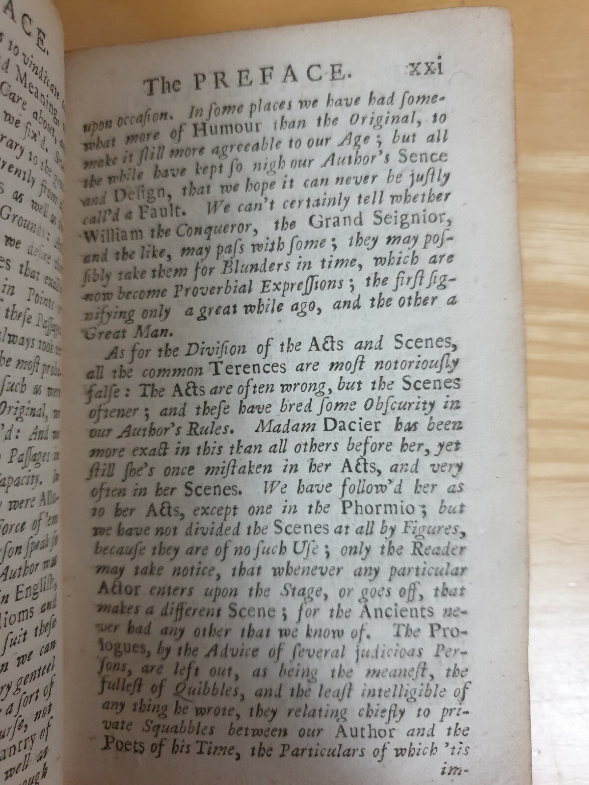 1718 The COMEDIES of TERENCE in English ROMAN HISTORY Theatre Stage ...