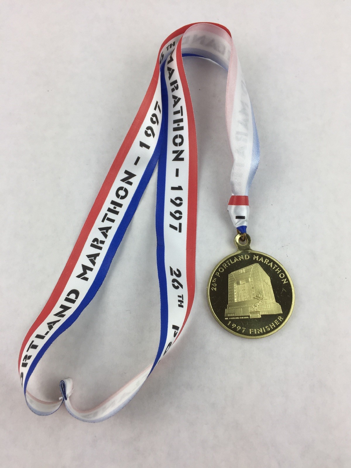 26th Portland Marathon 1997 Finisher Medal Oregon | eBay