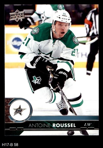 2017 Upper Deck #58 Antoine Roussel Stars 8 - NM/MT | eBay