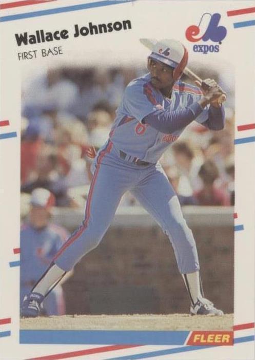 1988 Fleer - Wallace Johnson #186 Glossy for sale online | eBay