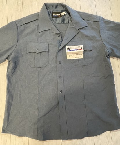 New Blauer Short Sleeve Men’s French Blue Shirt 2X-8610Z | eBay Australia