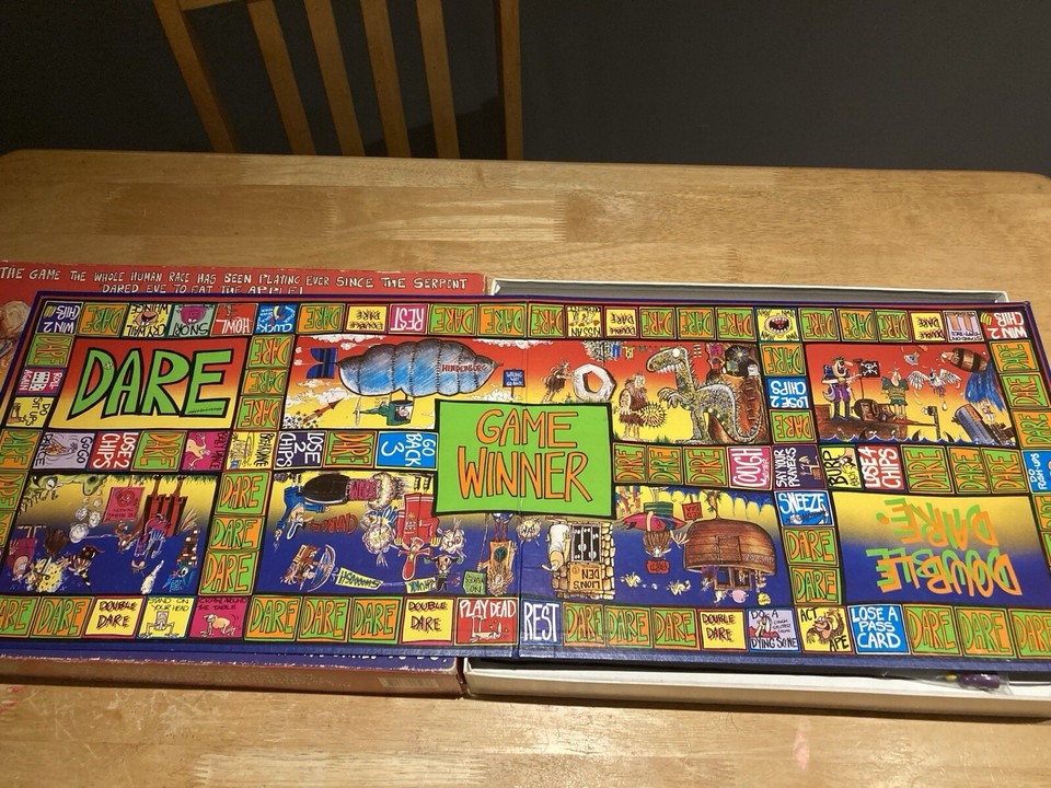 Parker Games Dare Board Game Vintage 1980s, Complete Set | eBay