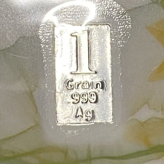 1 Grain .999 Fine Silver in assay w/ Certificate of Authenticity. | eBay