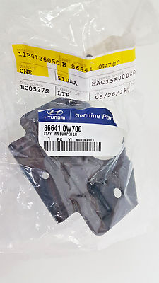 New Genuine OEM Hyundai RR Bumper LH Stay 86641 0W700 | eBay