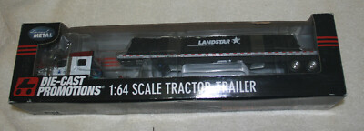 2006 Ertl Diecast Metal Toys 1/64 LANDSTAR Truck Tractor Trailer No ...