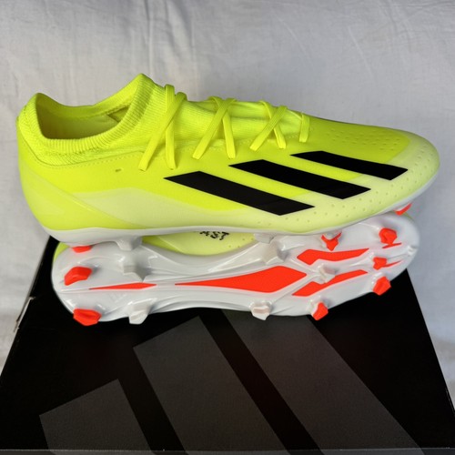 Adidas IG0605 X Crazyfast League FG Soccer Cleats Solar Yellow Black US ...