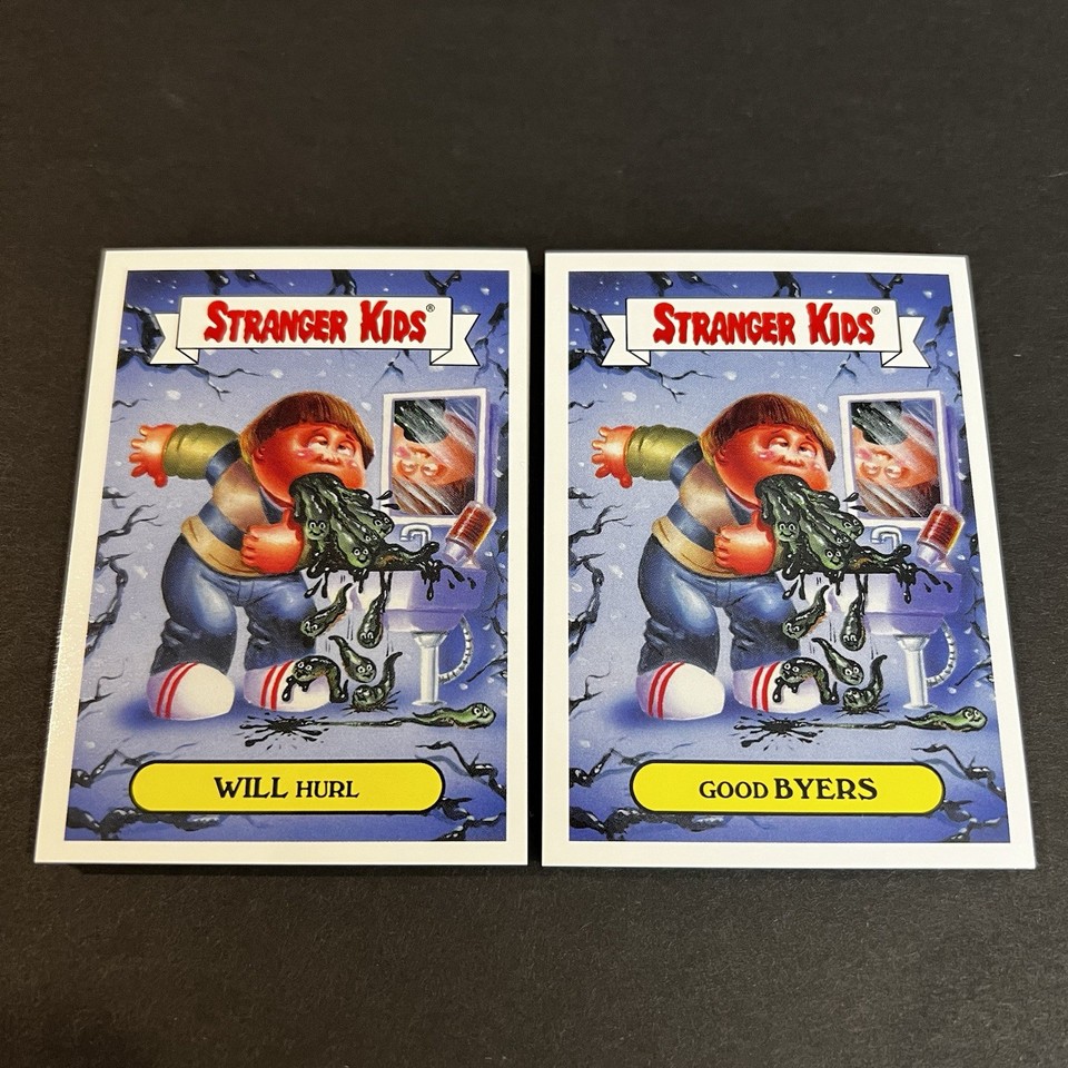 2018 Garbage Pail Kids A Stranger Things Complete 40 Card Set Rare ...