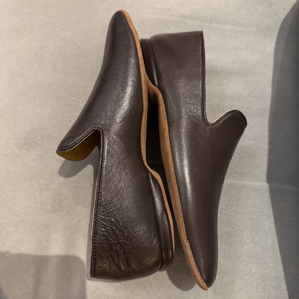 Samuel Windsor - Brown Churchill leather Slippers Size 8 - excellent ...