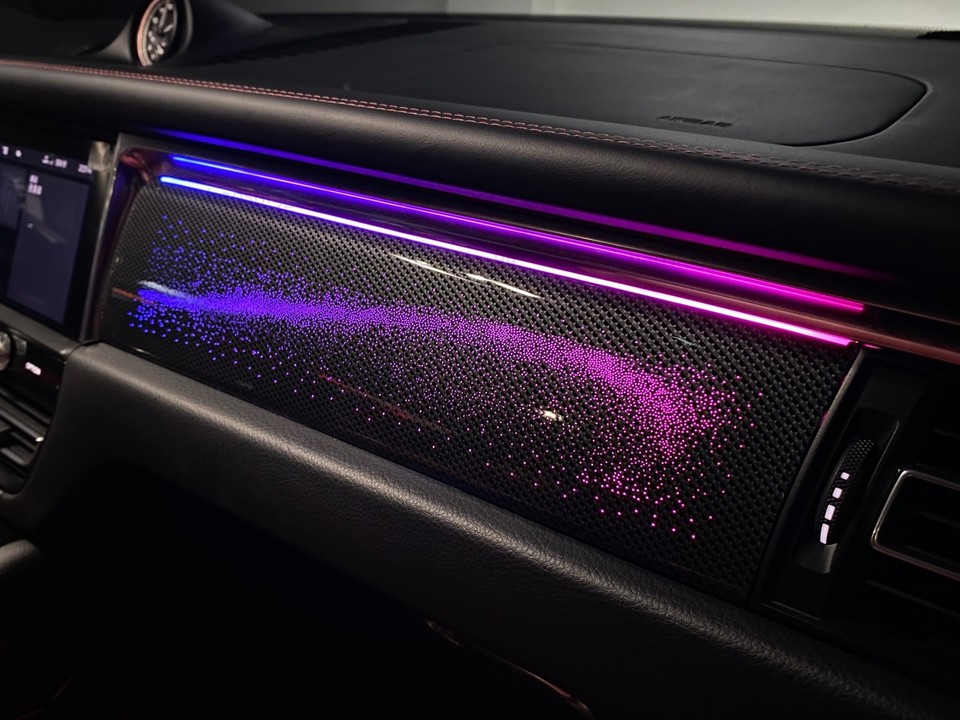 256 Color LED Interior Atmosphere Lamp Ambient Lights For Porsche Macan ...