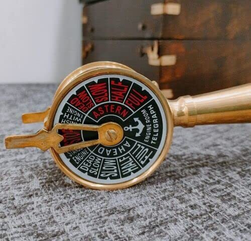 Antique Brass Telegraph Vintage Maritime Ship Telegraph Collectible ...