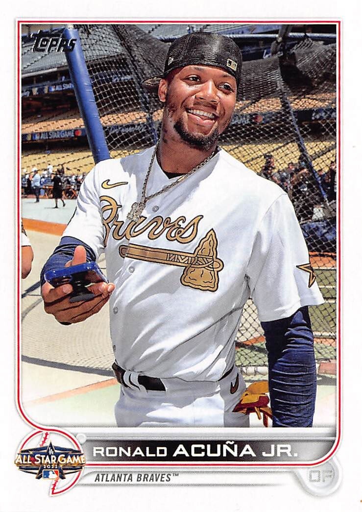 2022 Topps Update '22 All Star Game #ASG17 Ronald Acuna Jr. p2s-26881 ...
