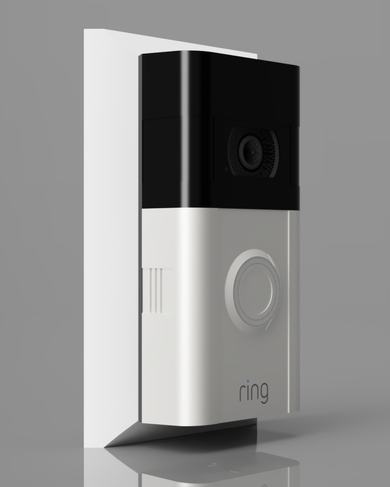 Ring Video Doorbell 3 (4) - 0.5" wall plate spacer. Mounting bracket | eBay