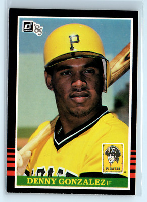 1985 Donruss #600 Denny Gonzalez | eBay
