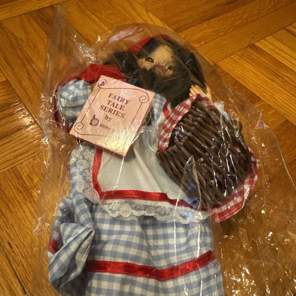 New NWT BRINN'S 1987 PORCELAIN FAIRY TALE SERIES "LITTLE RED RIDING ...