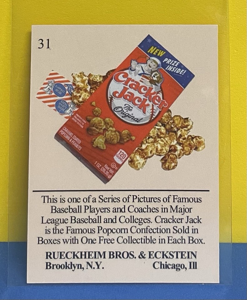 ROBERTO CLEMENTE - 2021 CRACKER JACK - SERIES 3 (NO BORDER) - CARD #31 ...