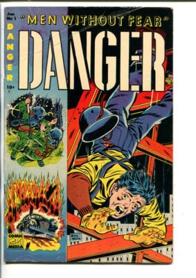 Danger--#1--1953--COMIC BOOK--Comic Media--VG/FN | eBay