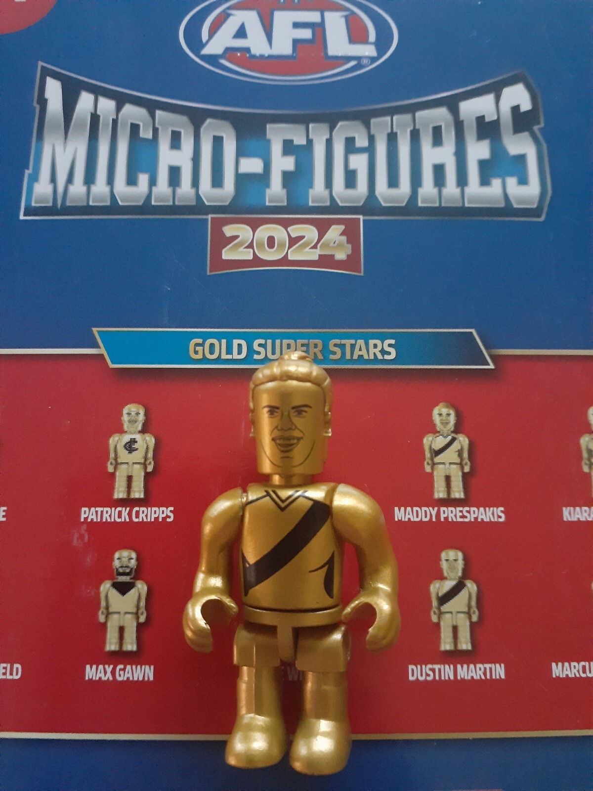 2024 AFL Coles Micro-Figures GOLD Stars 04 Maddy Prespakis Essendon ...