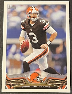 2013 Topps Football Card #244 Brandon Weeden | eBay