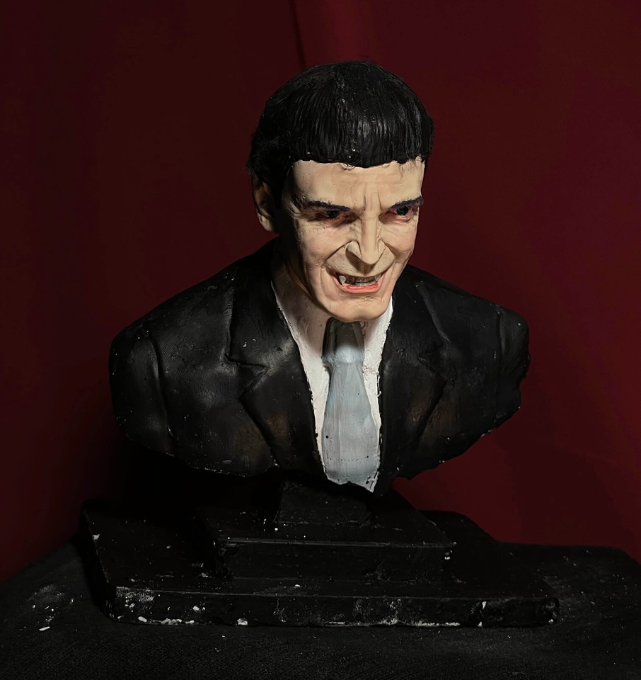Janos Skorzeny Barry Atwater The Night Stalker portrait bust PAINTED | eBay
