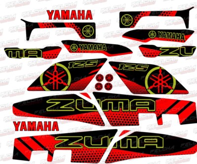 Kit Graficas Yamaha BWS Zuma Chuma 2022-2024 | eBay