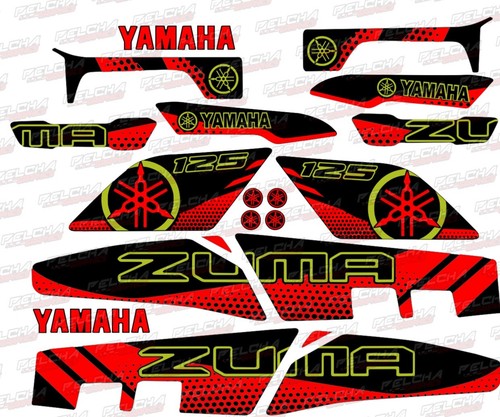 Kit Graficas Yamaha BWS Zuma Chuma 2022-2024 | eBay