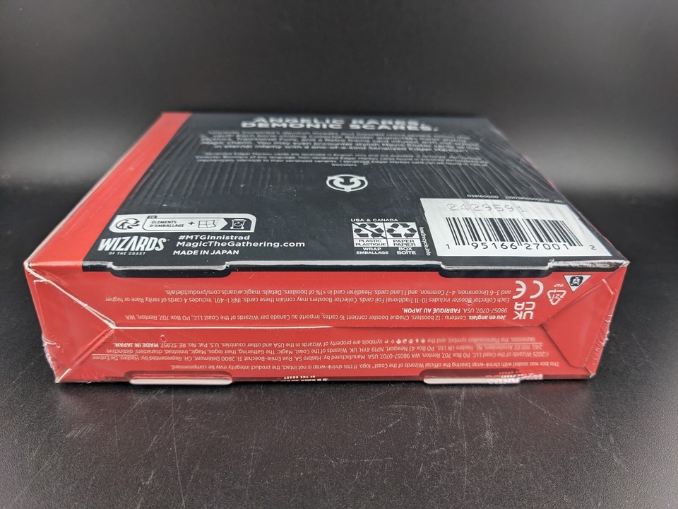 Magic the Gathering Innistrad Remastered Collector Booster Box Factory ...