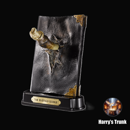 Harry Potter Noble Collection Tom Riddle Diary & Basilisk Fang ...