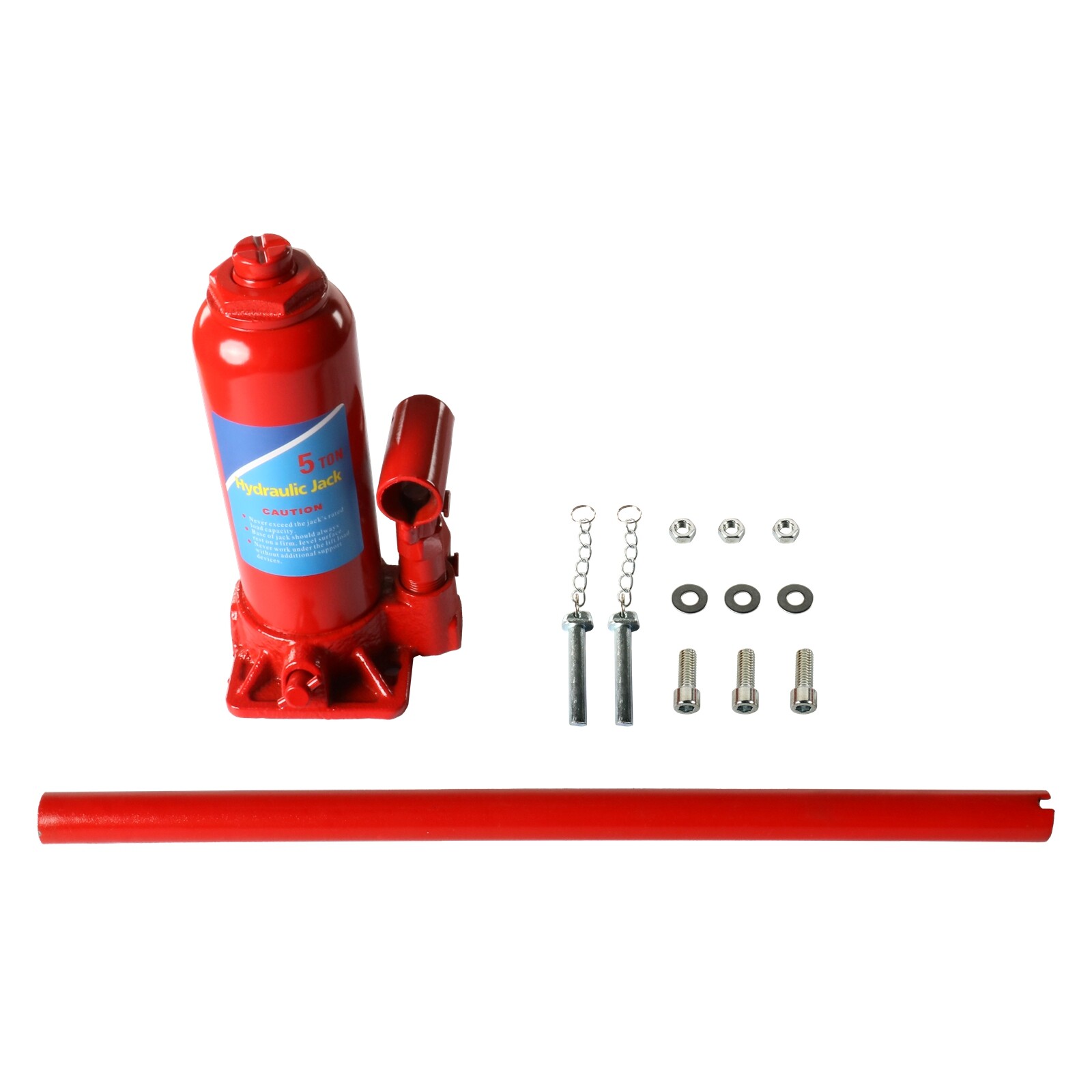 2-Pieces Heavy Duty Auto Car truck Service Ramp Lift Hydraulic Lift 5 ...