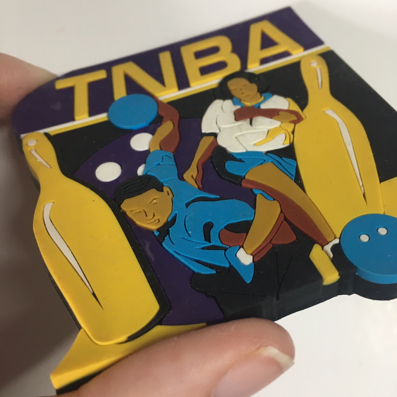 Vtg TNBA Bowling Magnet Sports Collectible HTF | eBay