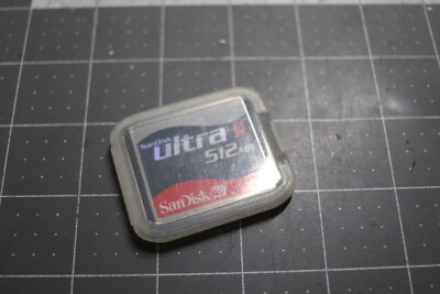 SanDisk Ultra II 512MB MEGABYTE CF Compact Flash Camera Memory Card ...