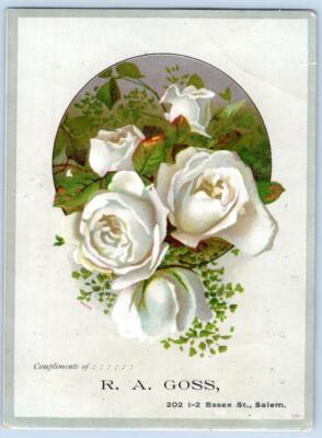 1880-90's SALEM MA GOSS WHITE HELPMATE SEWING MACHINES BARRY & LUFKIN ...