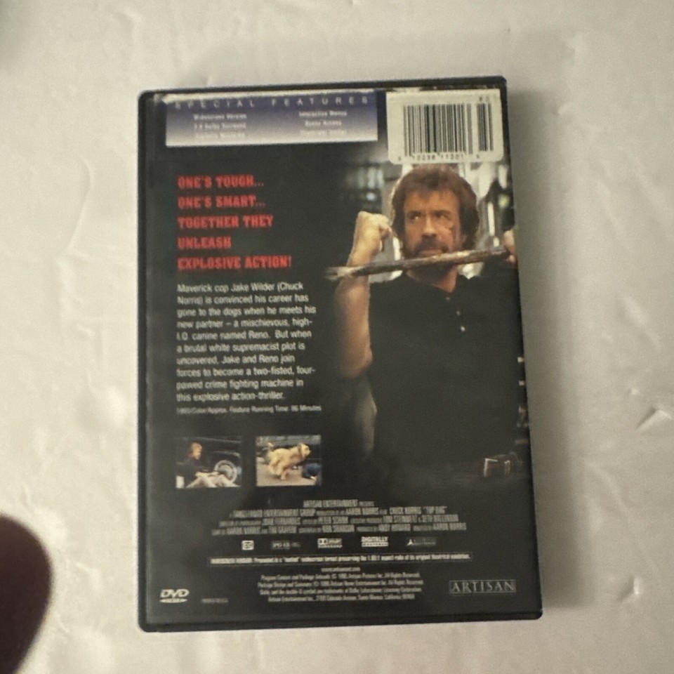 Top Dog - Chuck Norris - Artisan - DVD - Very Good - D7 | eBay