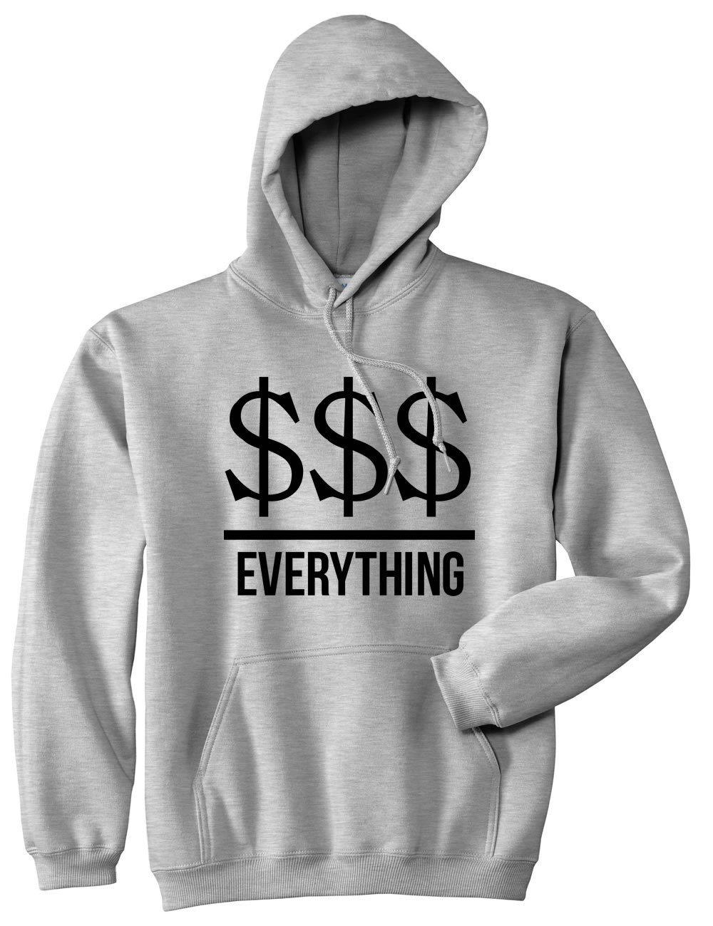 Kings of NY Money Over Everything Pullover Hoodie Hoody New York Signs ...