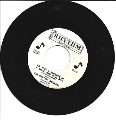 THE RHYTHM ROCKERS 45 RPM REDNECK IN A ROCK AND ROLL BAR SQUARE DANCE ...