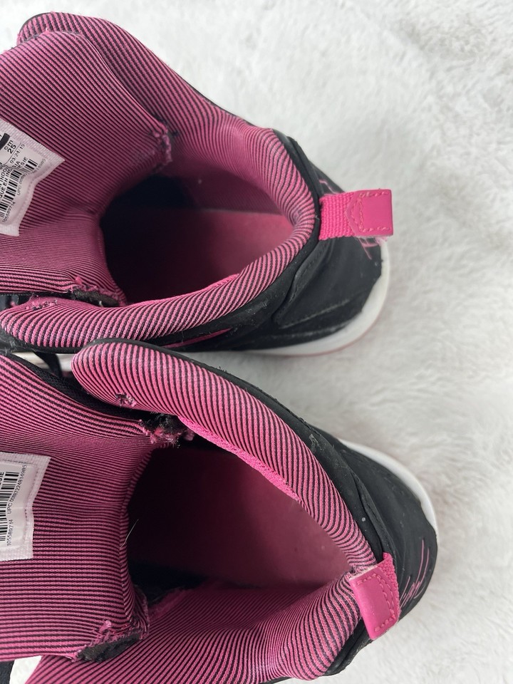 Nike Girls Air Jordan Flight SC 3 Pink/ Black Basketball Shoes Sneaker ...