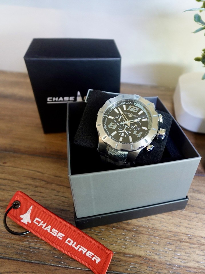 Chase Durer Urban Legion Men's Watch 52mm Chronograph Grey Camouflage ...